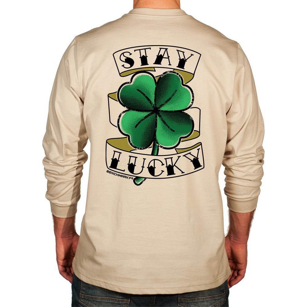 Stay Lucky Graphic Long Sleeve FR Shirt – Hamilton Business Gifts