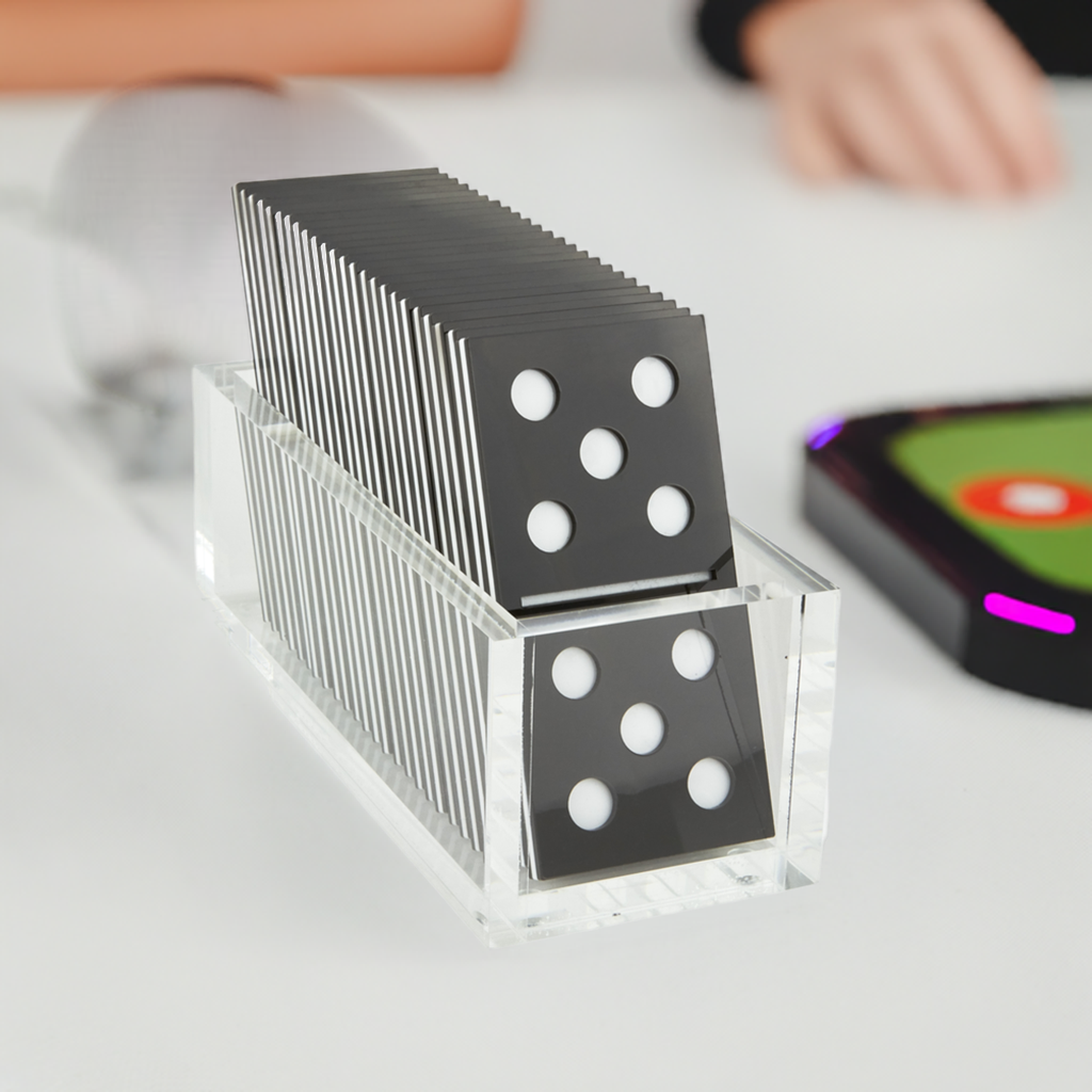 Acrylic Domino Set & Tray – Hamilton Business Gifts