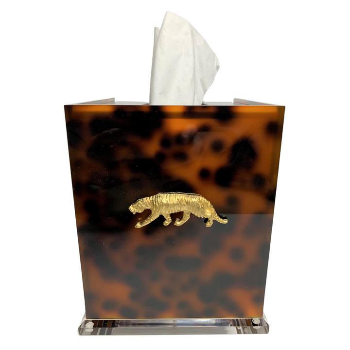 Tiger Tortoise Boutique Tissue Box – Hamilton Business Gifts